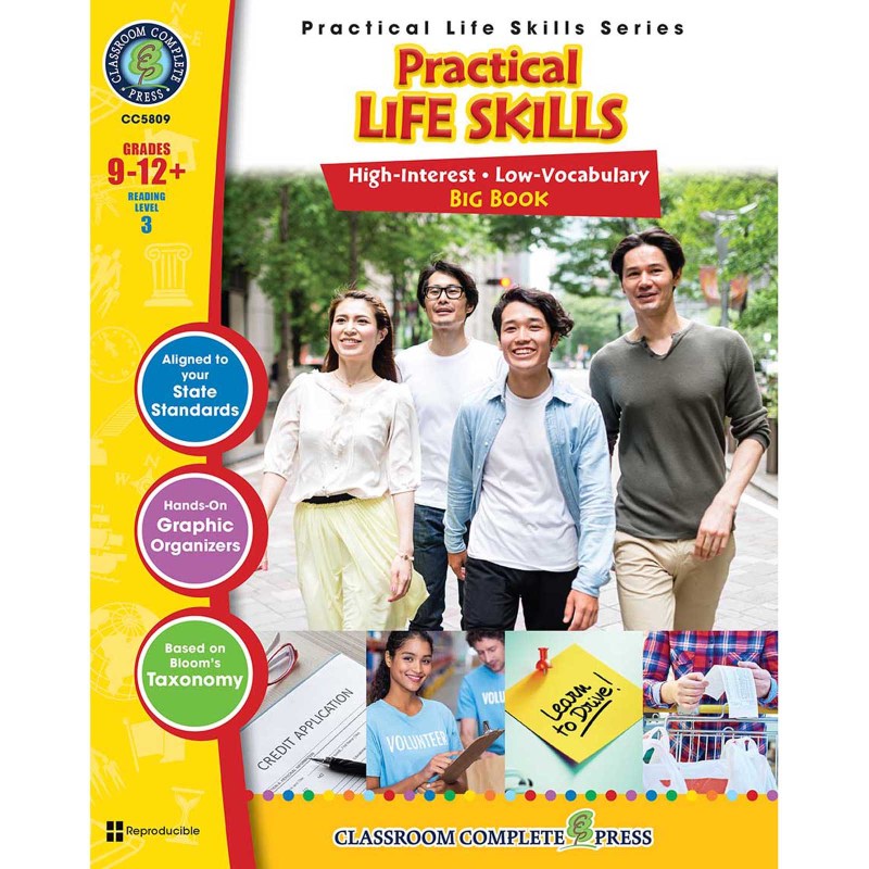CLASSROOM COMPLETE PRESS - Practical Life Skills Big Book, Grade 9-12