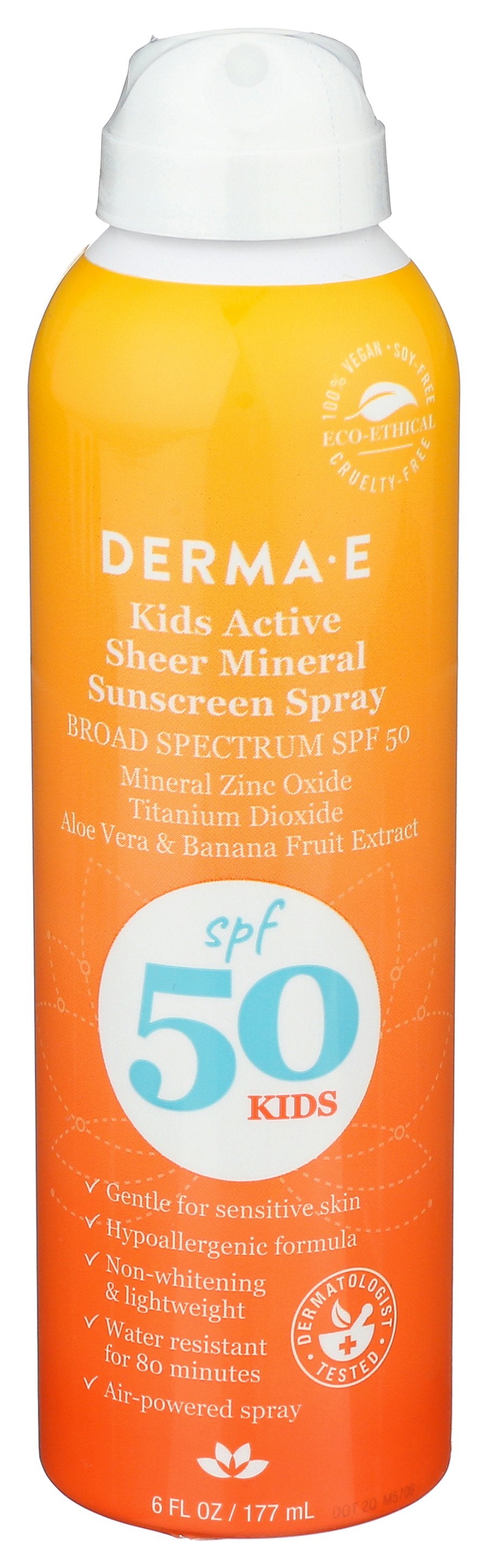 DERMA E SUNSCREEN KIDS SPF50