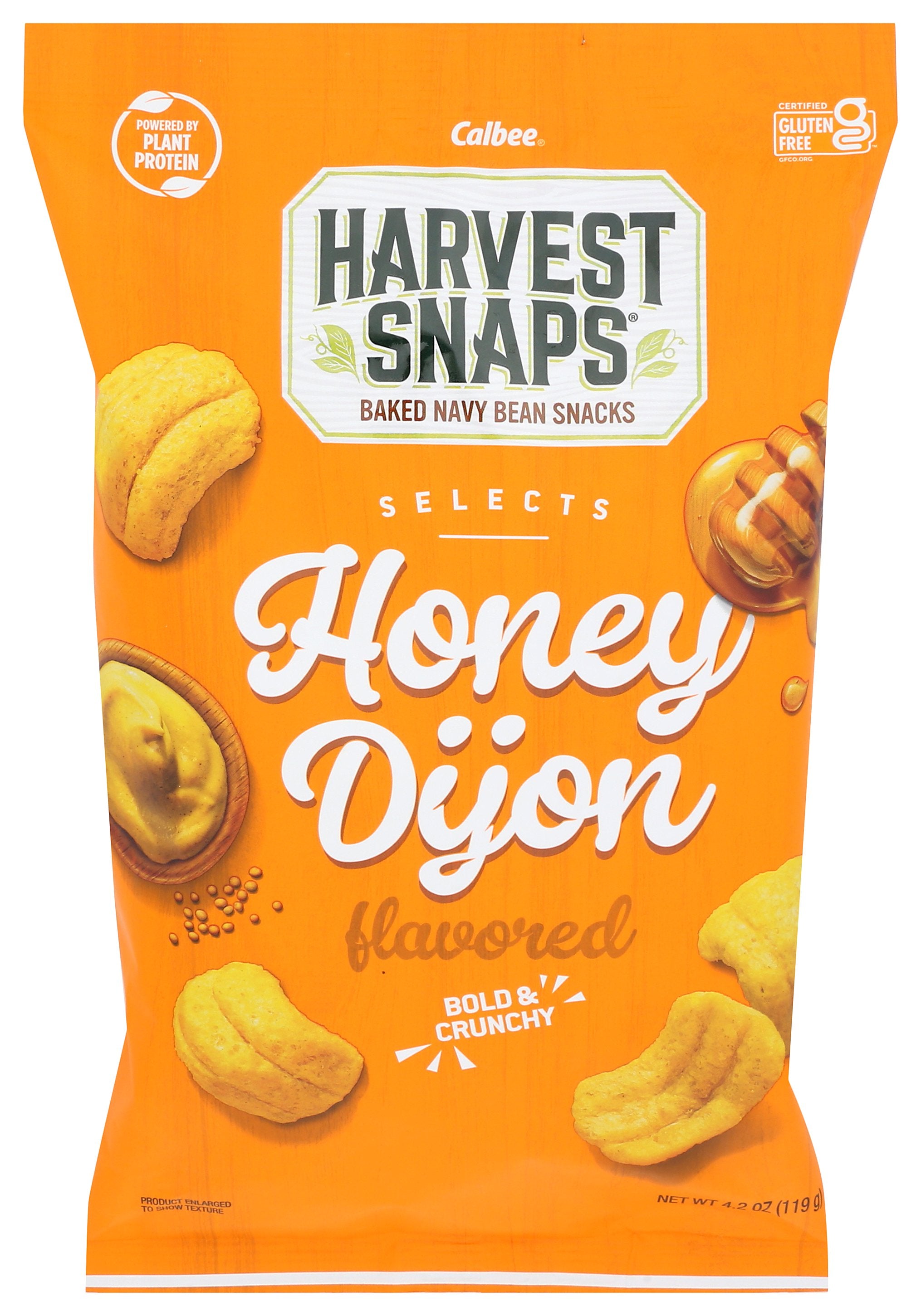 HARVEST SNAPS PUFFS CRNCHY HONEY DIJON - Case of 6