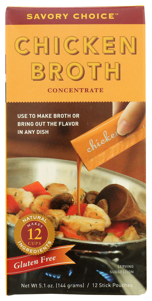 Savory Choice Chicken Broth Concentrate - 12 Packs