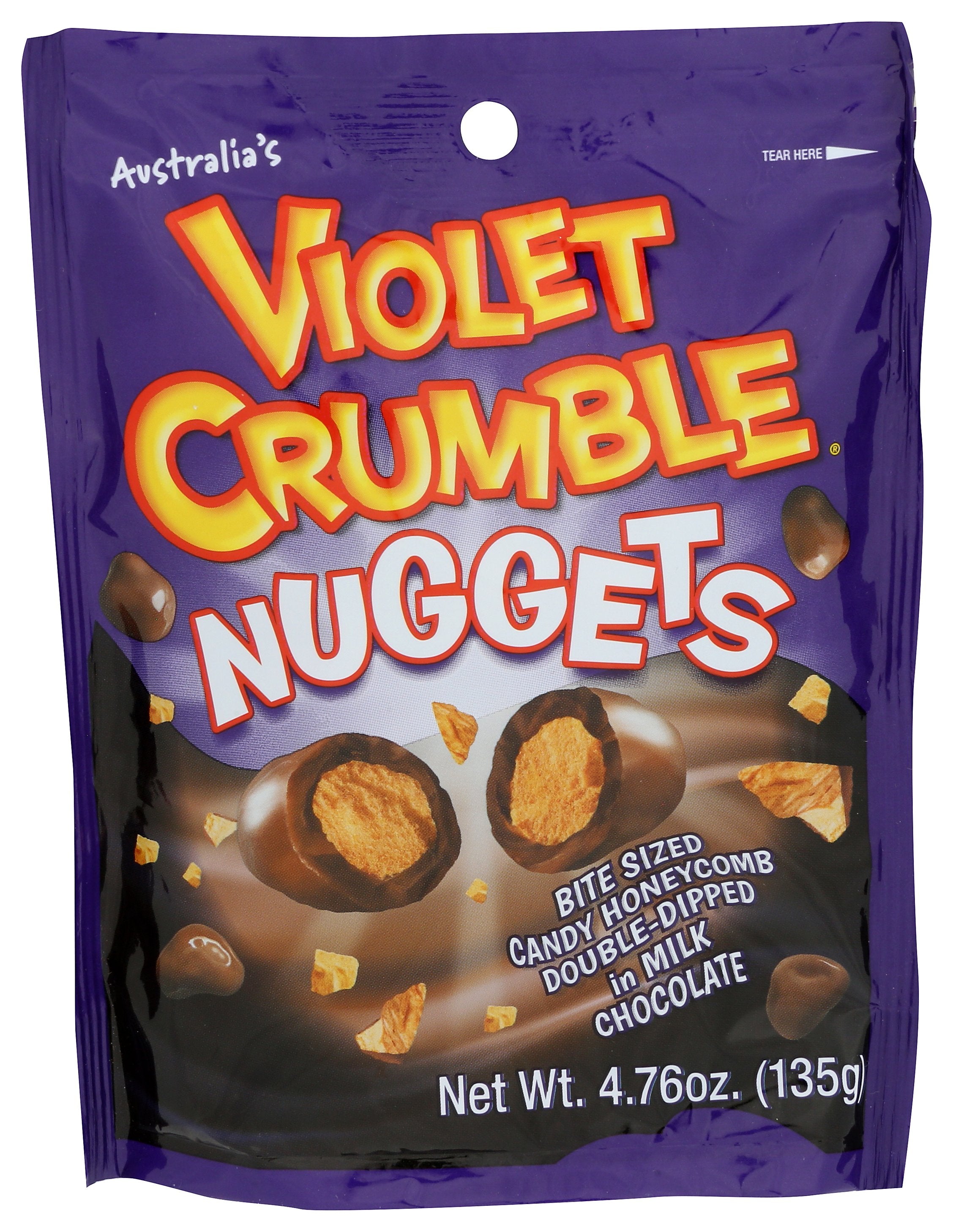VIOLET CRUMBLE NUGGETS CHOCOLATE - Case of 8