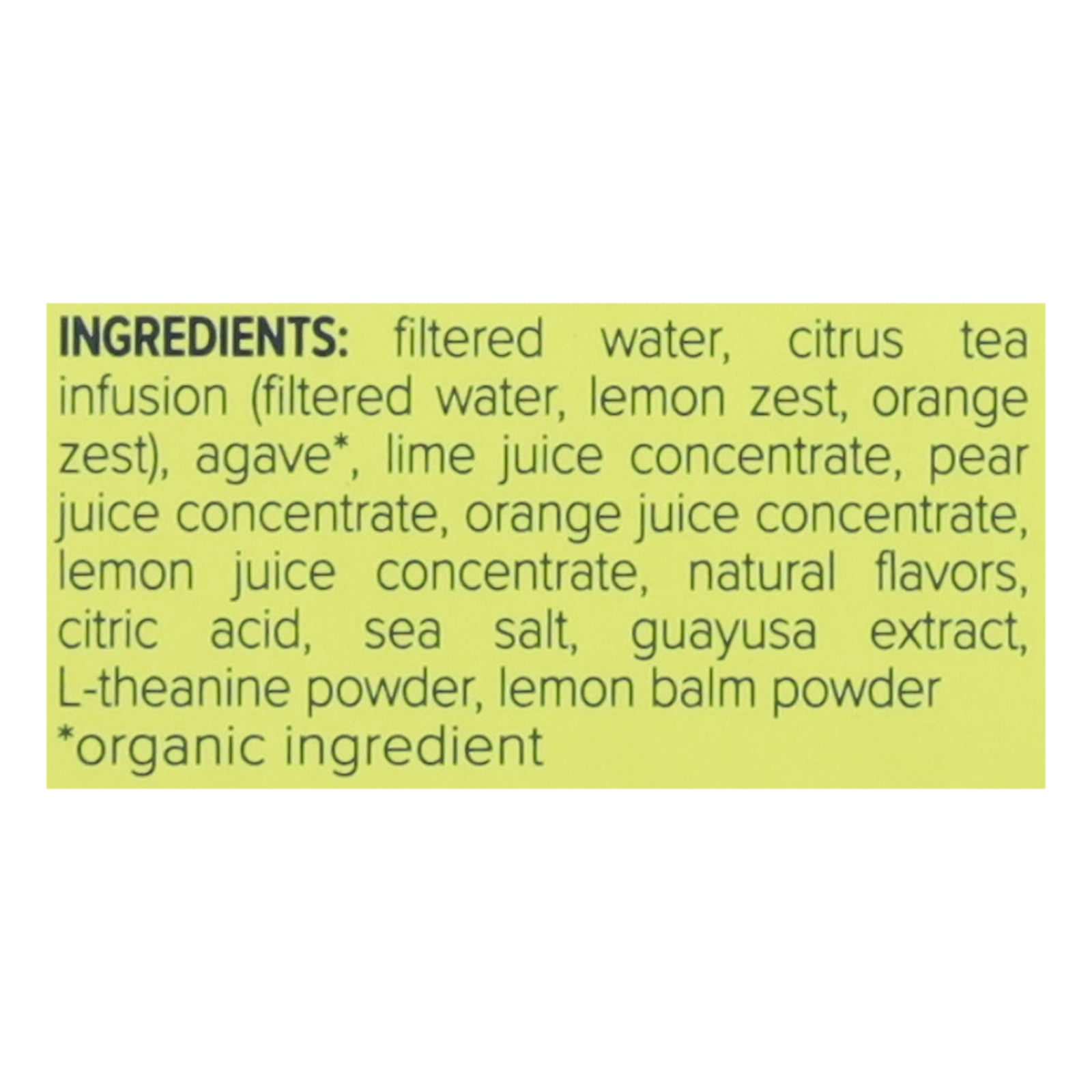 Recess - Mocktail Lime Margarita - CS of 6-4/12 FZ