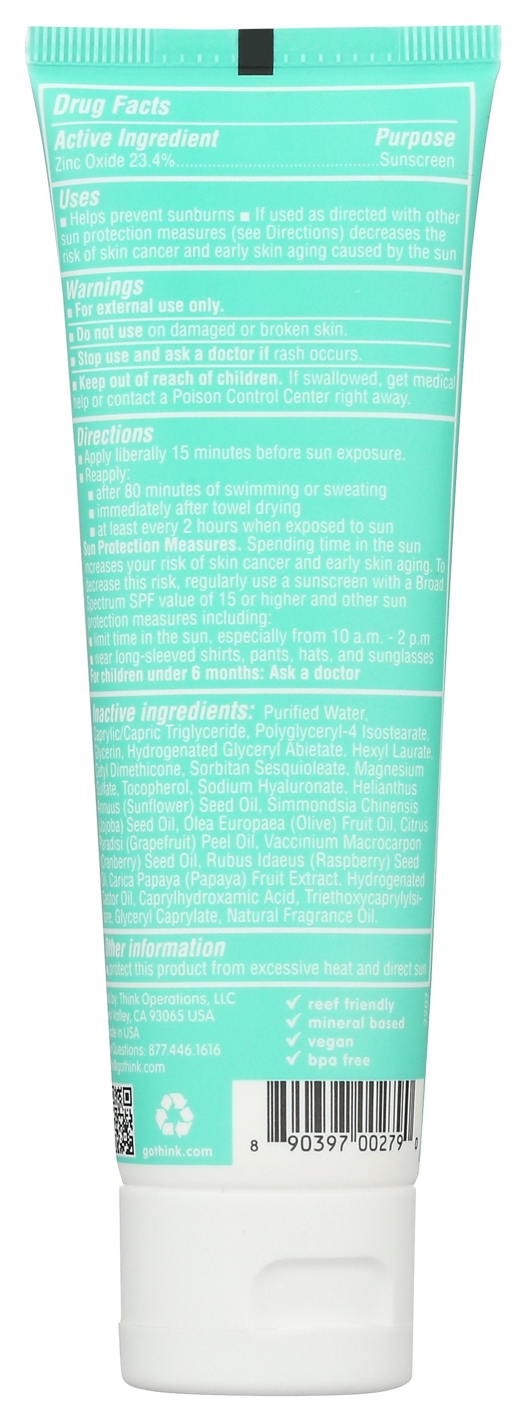 THINK SUNSCREEN KIDS SPF 50 - Case of 3