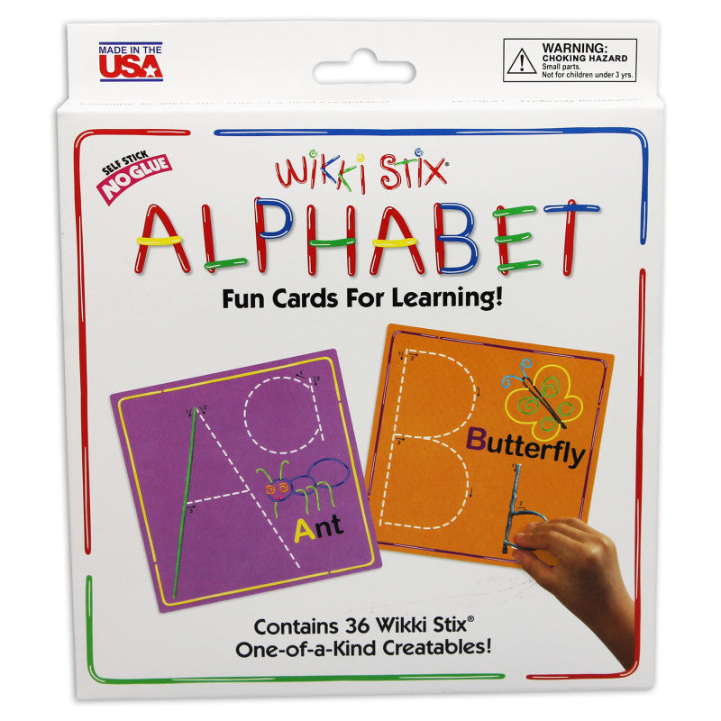 WIKKI STIX - Alphabet Cards Set