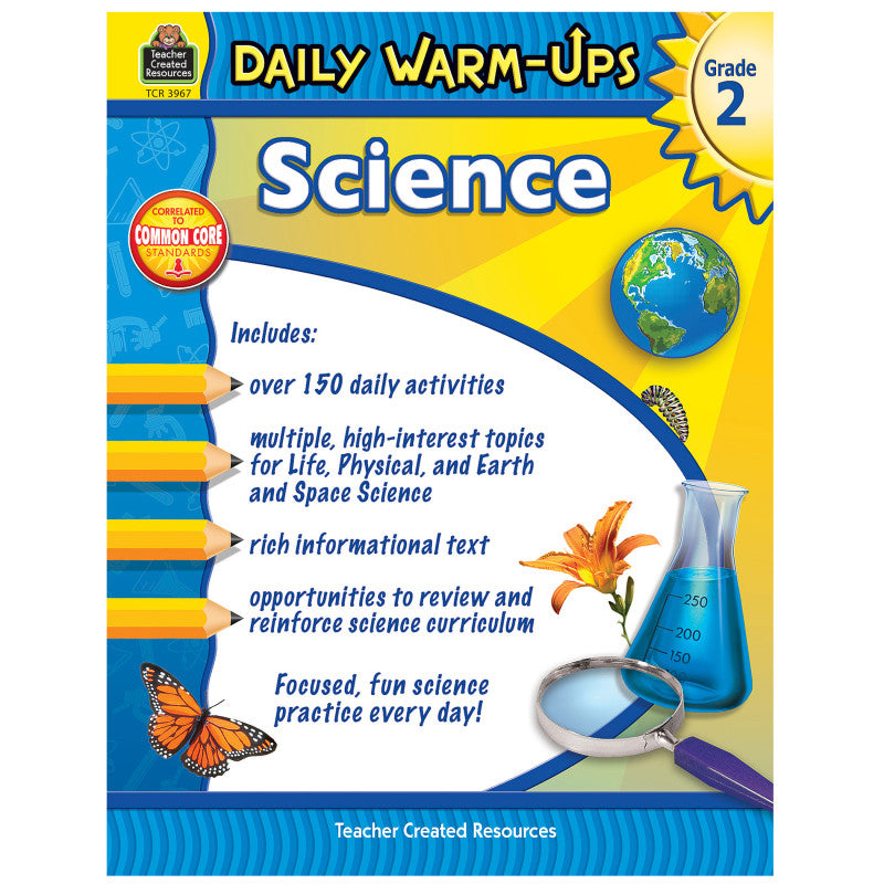 TEACHER CREATED RESOURCES - Daily Warm-Ups Science Book, Grade 2