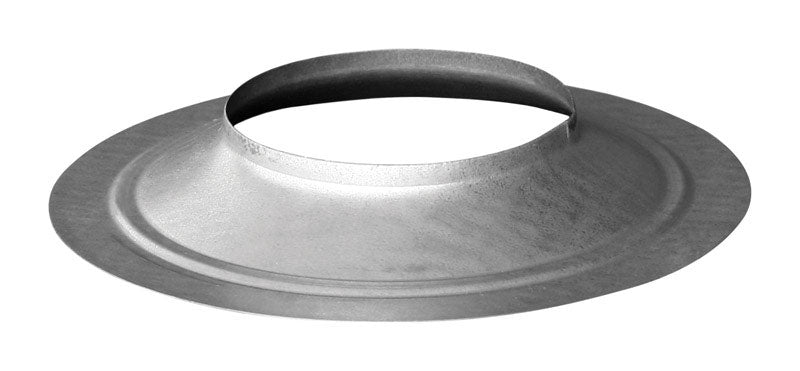 DURAVENT - DuraVent 4 in. D 24 Ga. Galvanized Steel Storm Collar - Cas