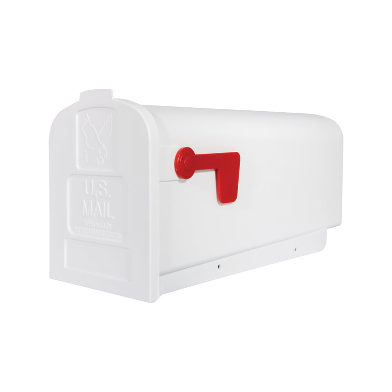 SOLAR GROUP - Gibraltar Mailboxes Parsons Classic Plastic Post Mount W