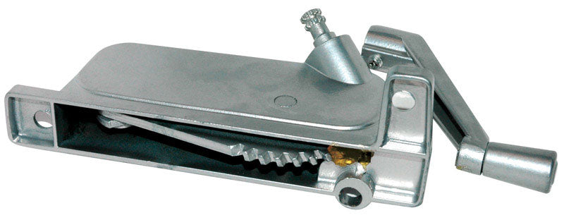 BARTON KRAMER - Barton Kramer Silver Aluminum Right Awning Window Oper