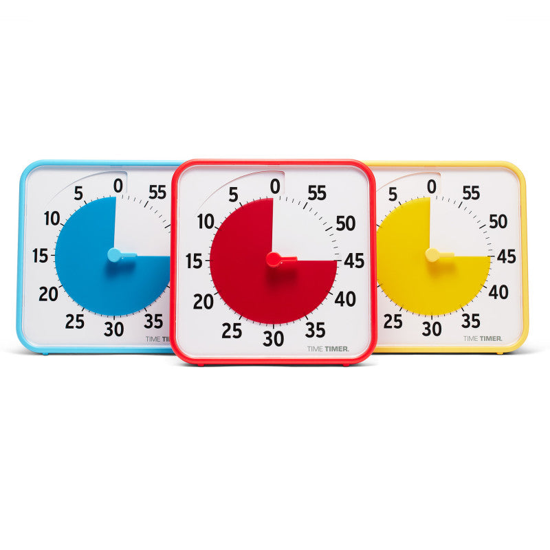 TIME TIMER - Original 8" Timer - Learning Center Classroom Set, Primar