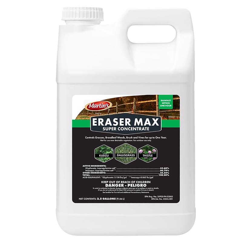 ERASER MAX - Martin's Eraser Max Vegetation Herbicide Concentrate 2.5