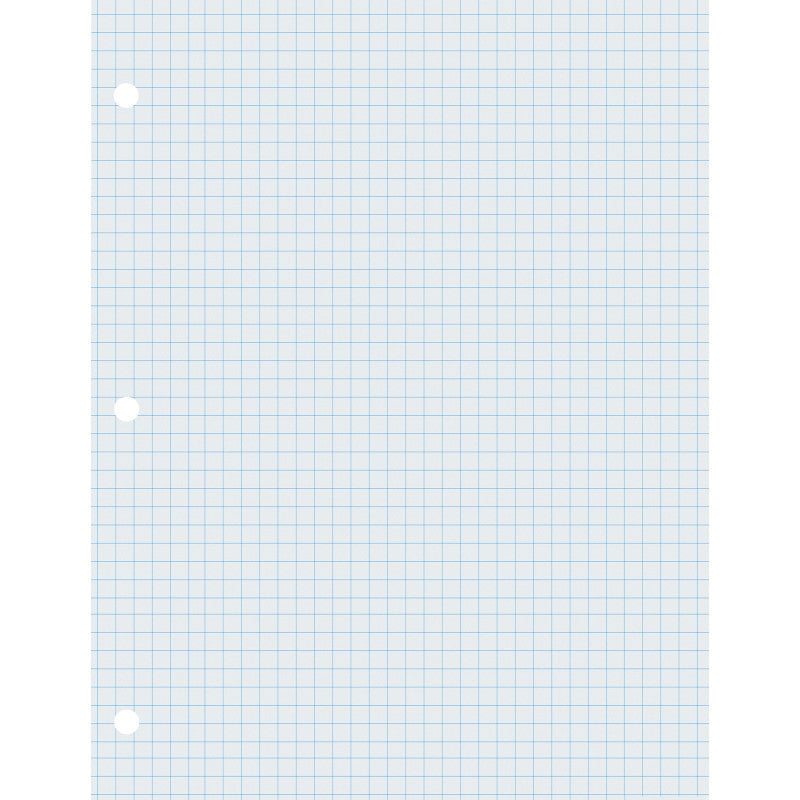 PACON - Graphing Paper, White, 2-sided, 1/4" Quadrille Ruled 8-1/2" x