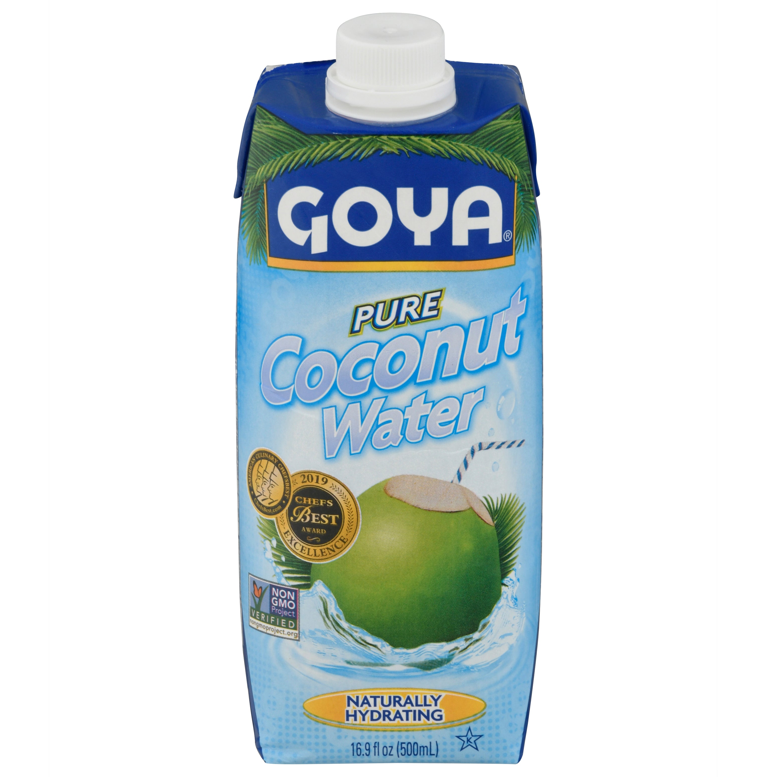Goya Pure Coconut Water 16.9 fl oz - Case of 24