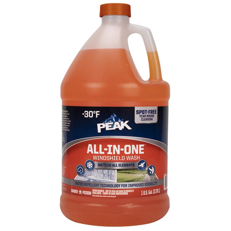 PEAK - Peak All in One -30 deg Windshield Cleaner/De-Icer 1 gal - Case