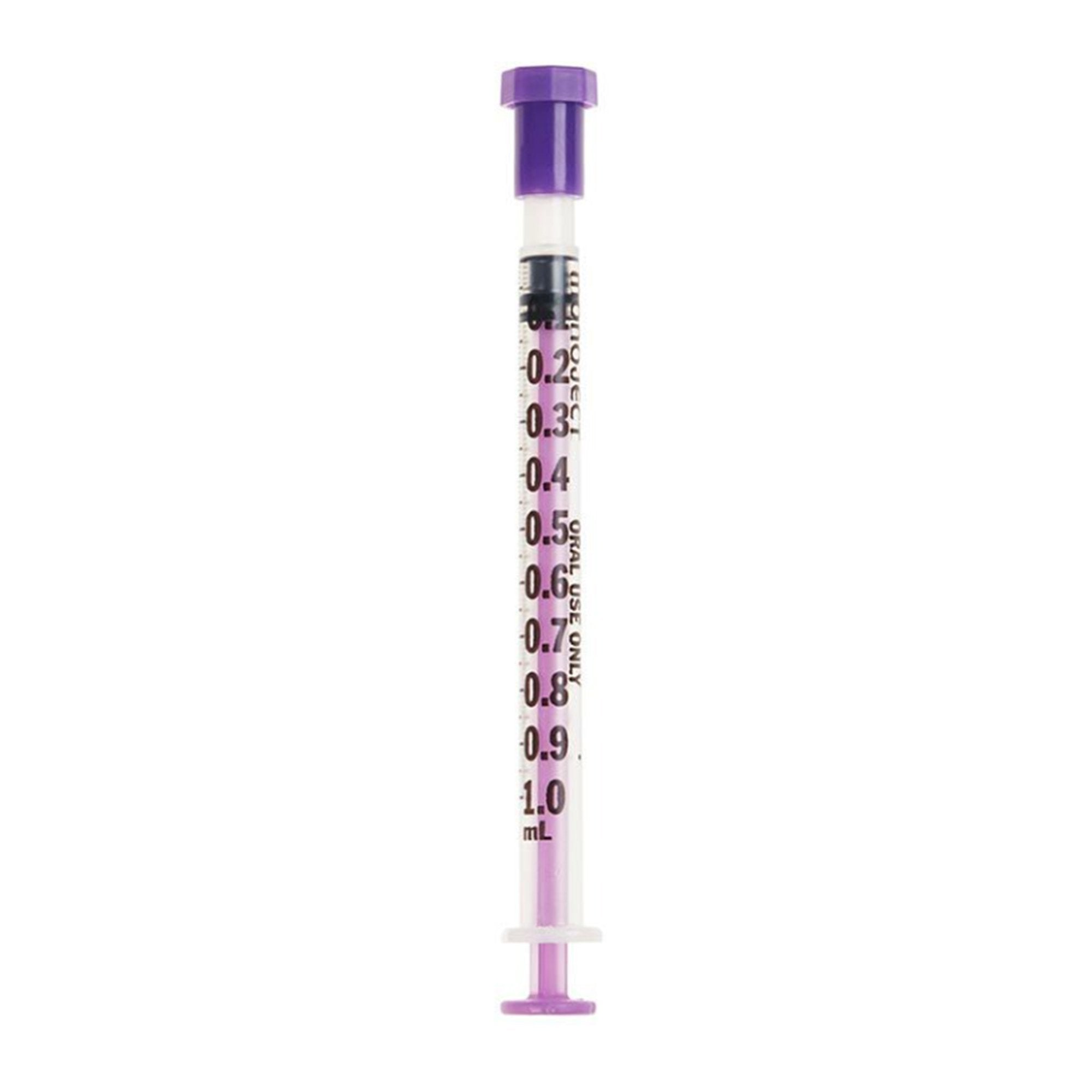 Cardinal - Oral Medication Syringe Monoject™ 1 mL Oral Tip Without Saf