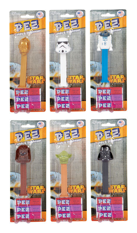 PEZ - PEZ Assorted Fruit Flavors Candy and Dispenser 0.87 oz - Case of