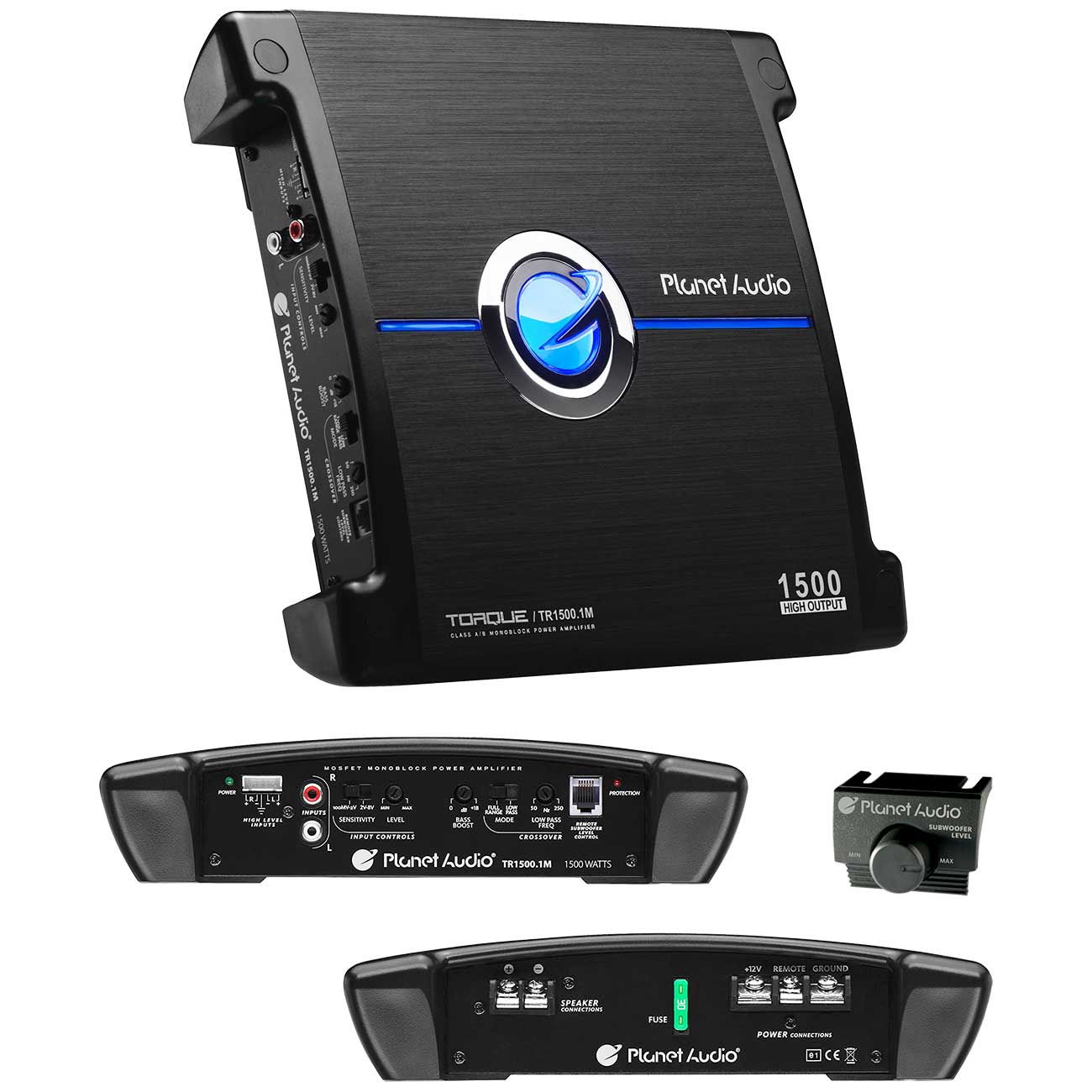 Planet 1500 Watts Max Power Class A/B Monoblock Power Amplifier 2-OHM
