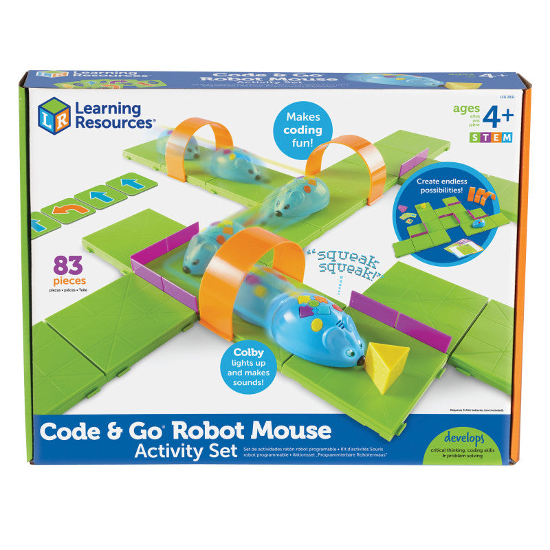 LEARNING RESOURCES - Code & Go® Robot Mouse Activity Set