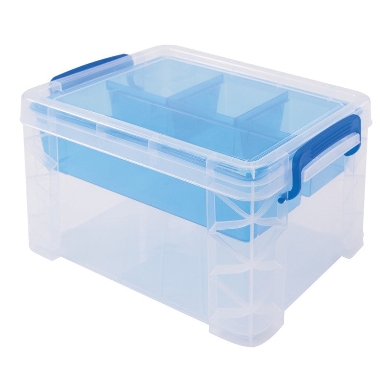 SUPER STACKER - Divided Storage Box with Insert