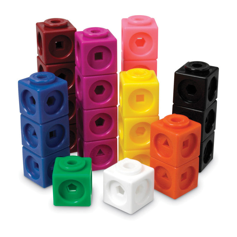 LEARNING RESOURCES - MathLink® Cubes, Set of 1000