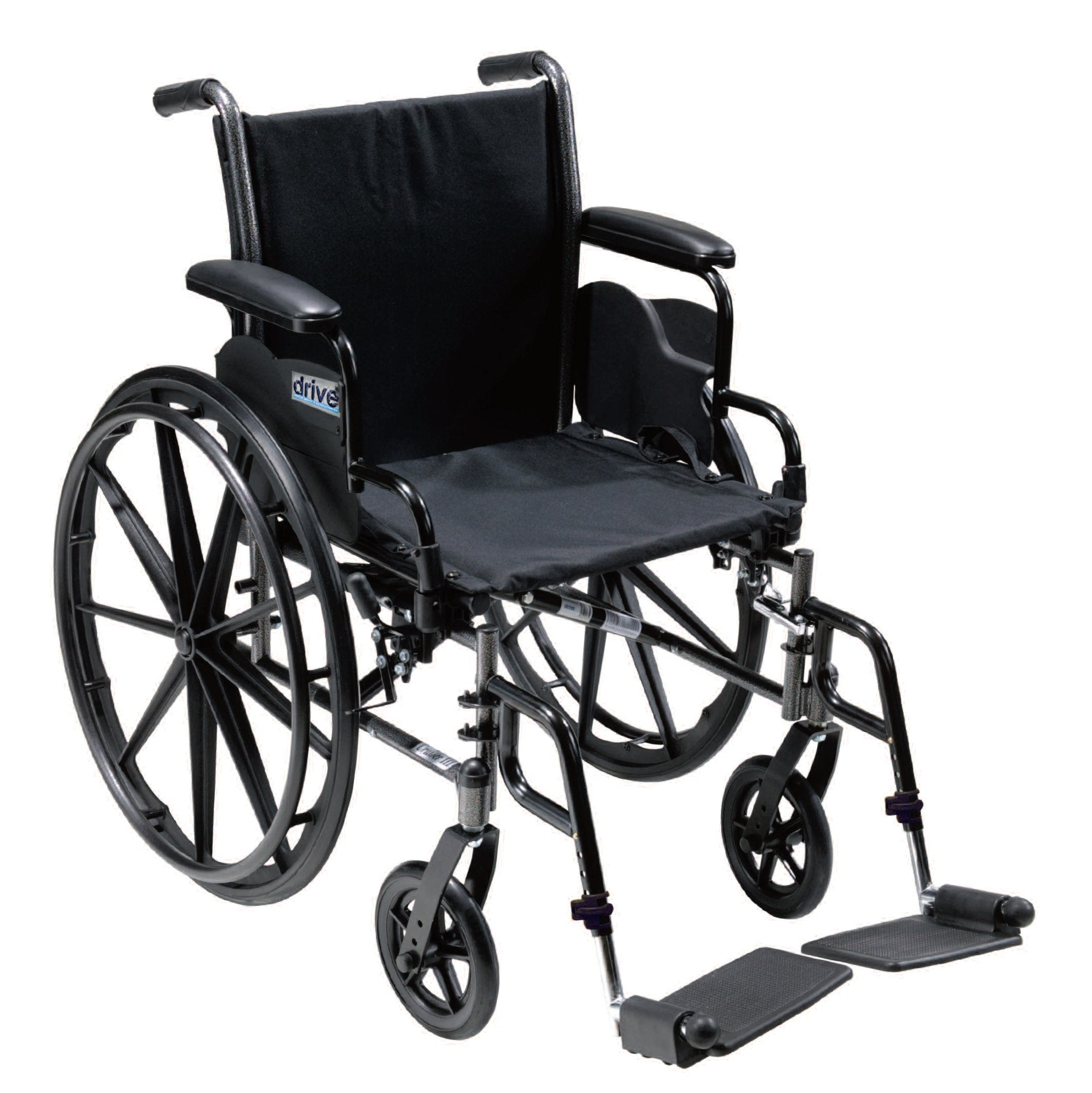 Drive Medical - Lightweight Wheelchair drive™ Cruiser III Dual Axle Fu