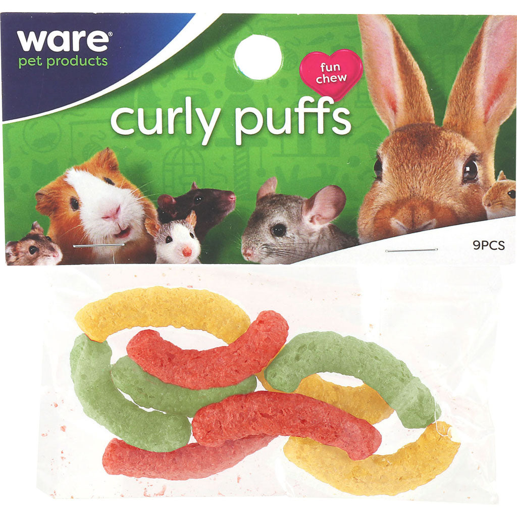 Critter Curly Puffs Multi Color